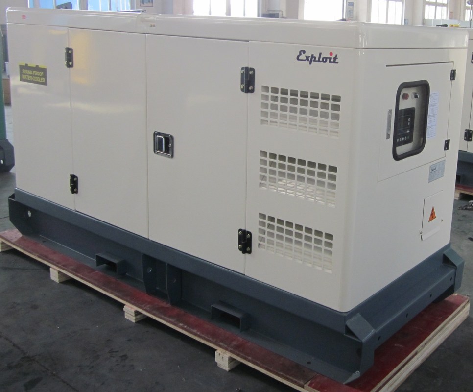 Industrial FG WILSON Generator Set , 40KW 50KVA Portable Diesel ...