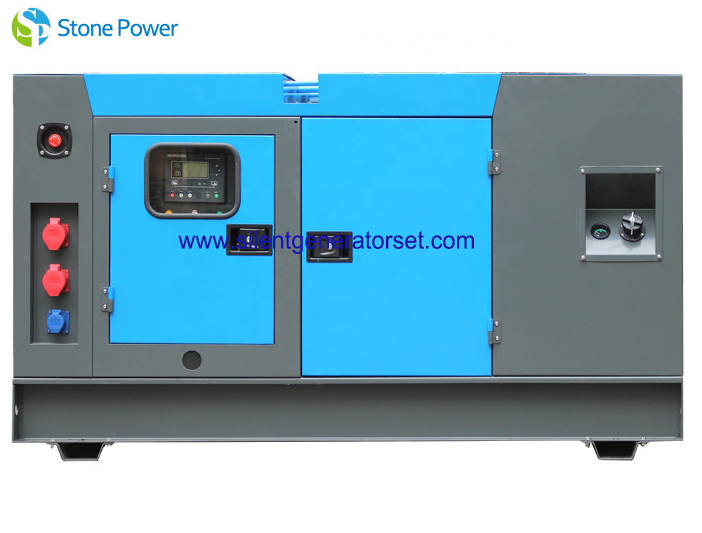 77kw/96kva LOVOL Diesel Generator Set Super Silent Type Stamford Alternator
