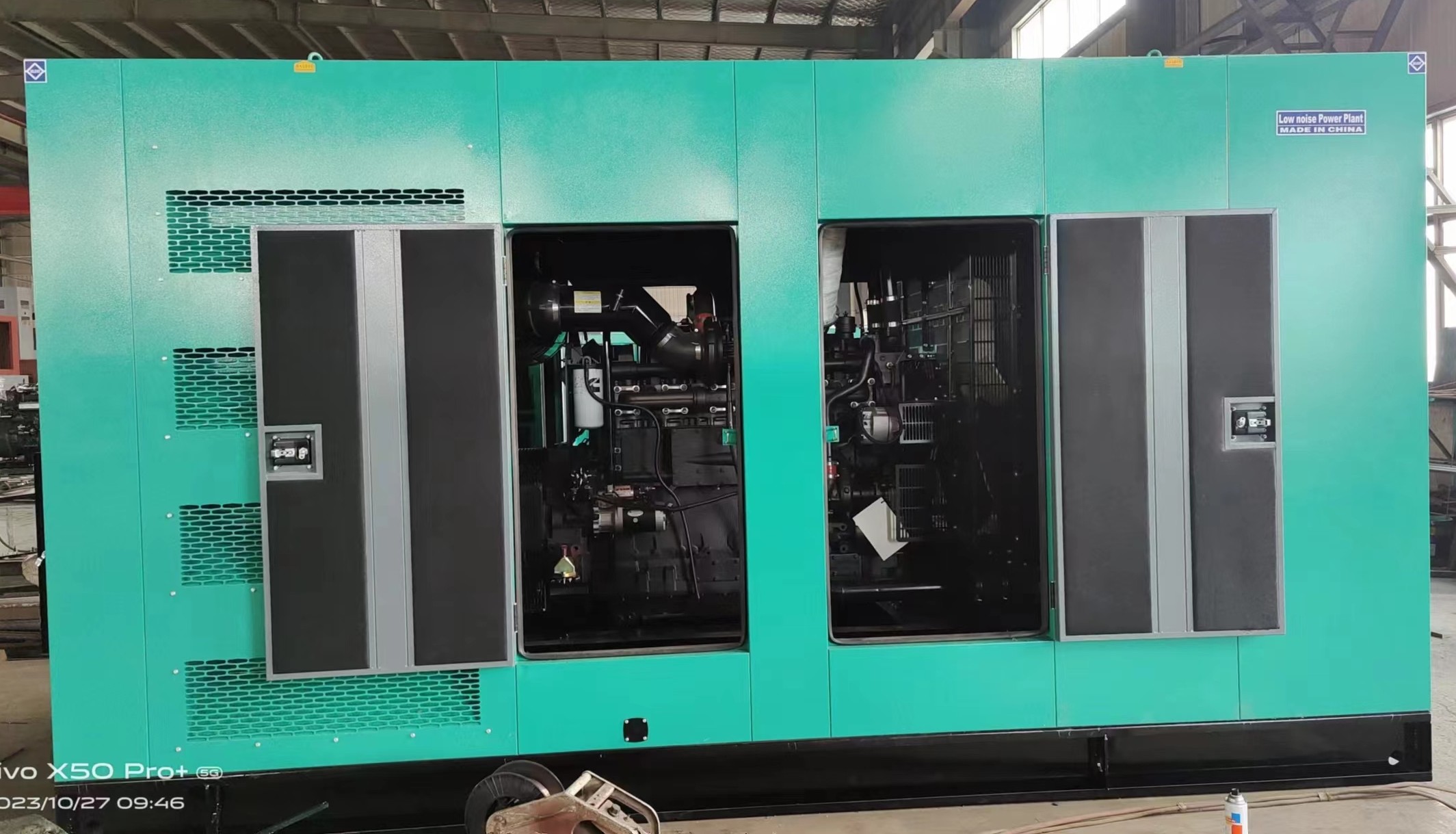 60hz 1800rpm Electric Start Cummins Diesel Genset STAMFORD 400KVA ...