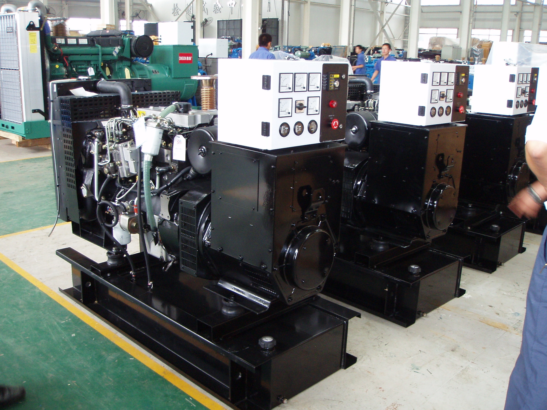 1004TG Lovol Engine 3 Phase Diesel Generator Low Fuel Consumption Turb ...