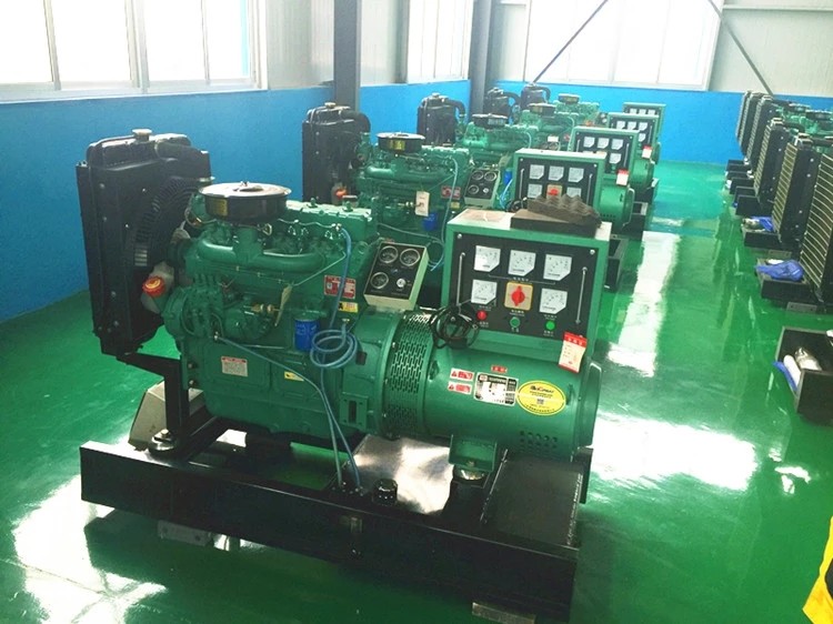 400V / 230V 6 Cylinder FG WILSON Generator Set High Water Temperature ...