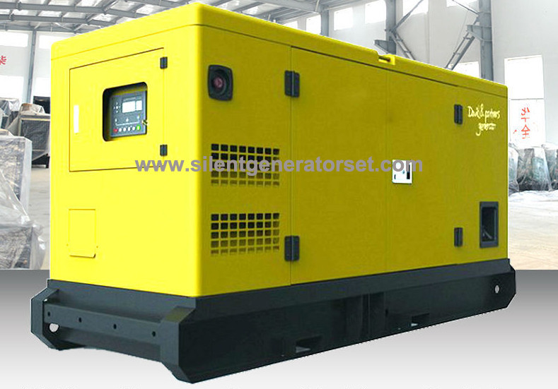 Low Noise 1500RPM Mobile Diesel Generators Blue Color With Prime Power ...