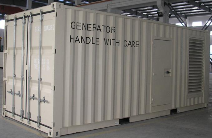 Powerful 1000KW DEUTZ Containerized Genset Residential Convenient For ...